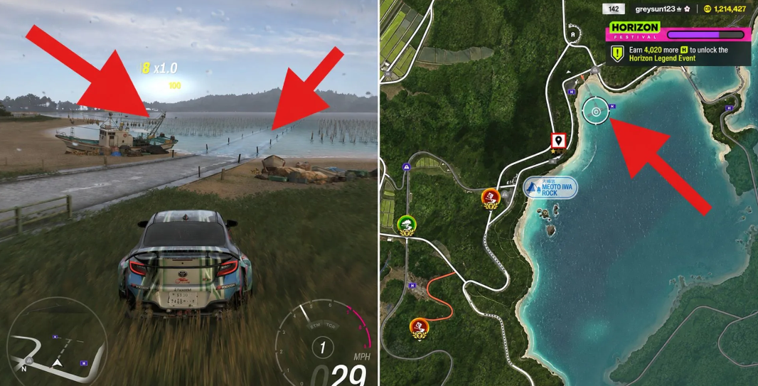 Forza Horizon 6: где найти ферму водорослей